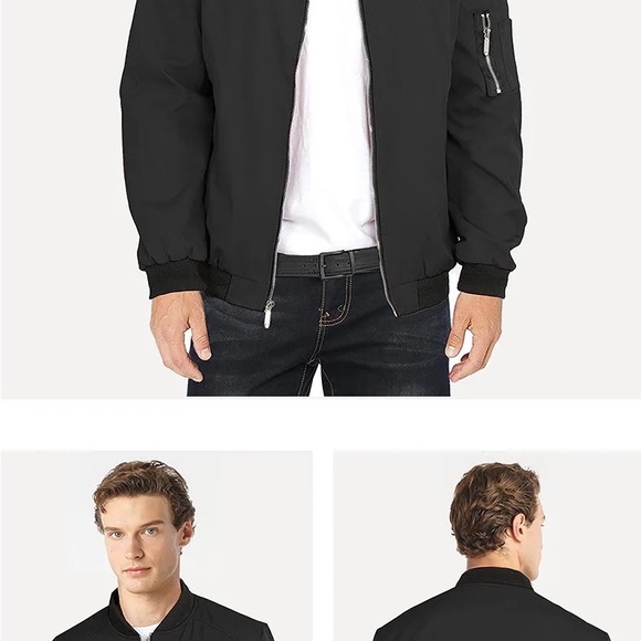 mbg | Jackets & Coats | Mens Winter Spring Coats Jackets Bombers ...